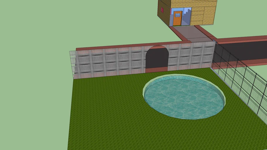 House with Road | 3D Warehouse
