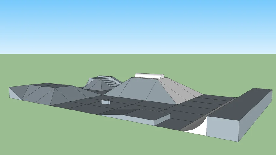 Fun basic skate park | 3D Warehouse