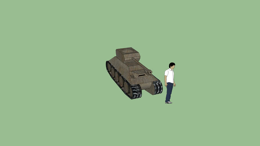 simple tank | 3D Warehouse