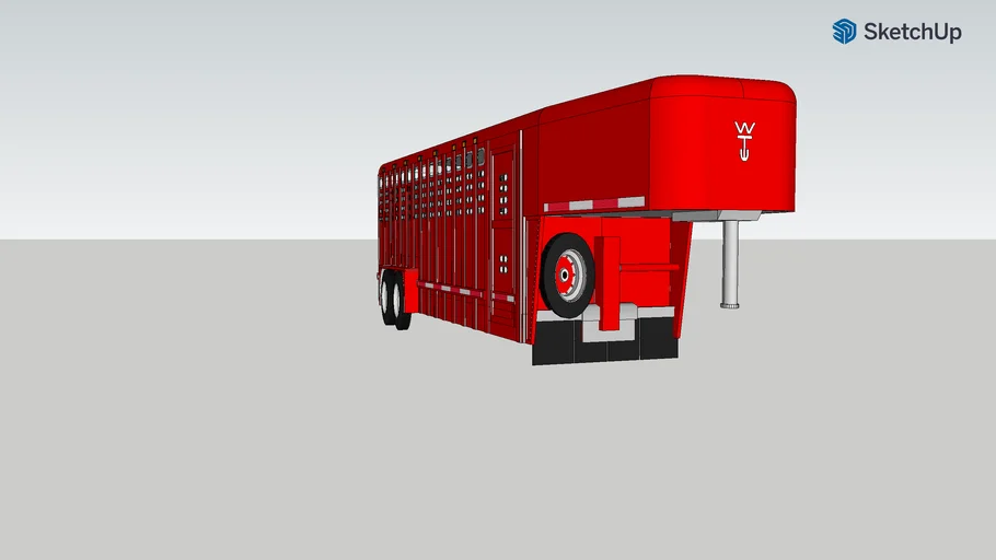 livestock trailer | 3D Warehouse