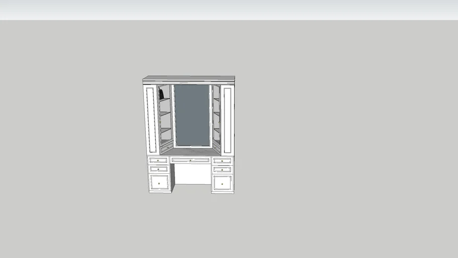 table makeup | 3D Warehouse