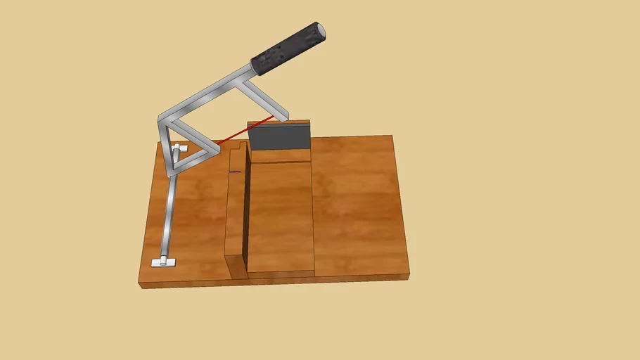 soap guillotine-cutter giljotina sekac za sapun | 3D Warehouse