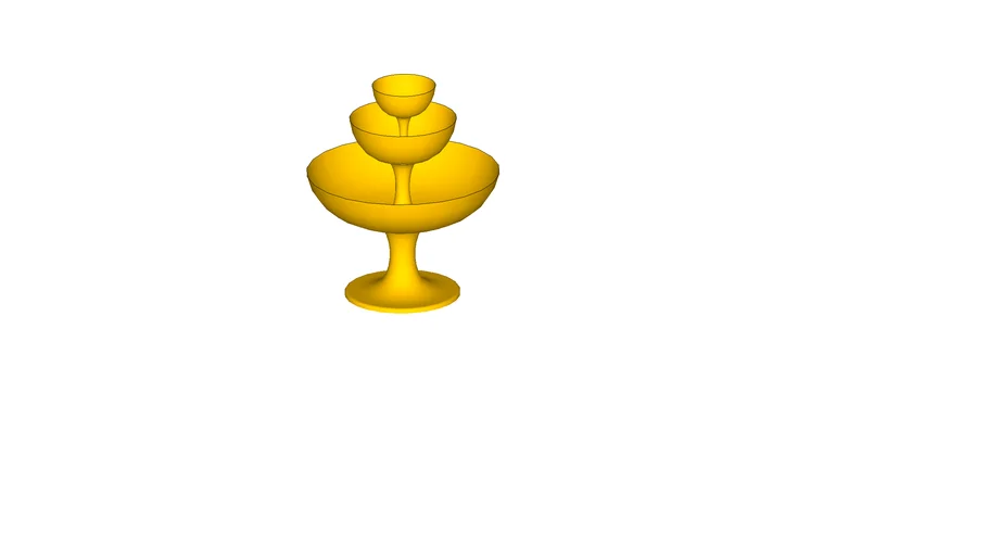 Présentoir fontaine | 3D Warehouse