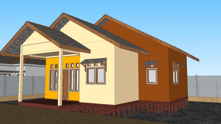 Simple House Design By Indra | 3D Warehouse