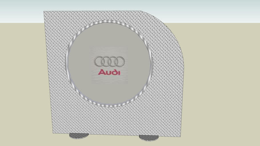 Audi partition - chequer plate | 3D Warehouse