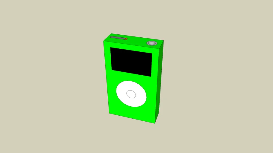 Ipod | 3D Warehouse