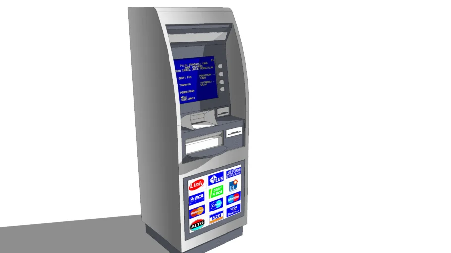 ATM machine | 3D Warehouse