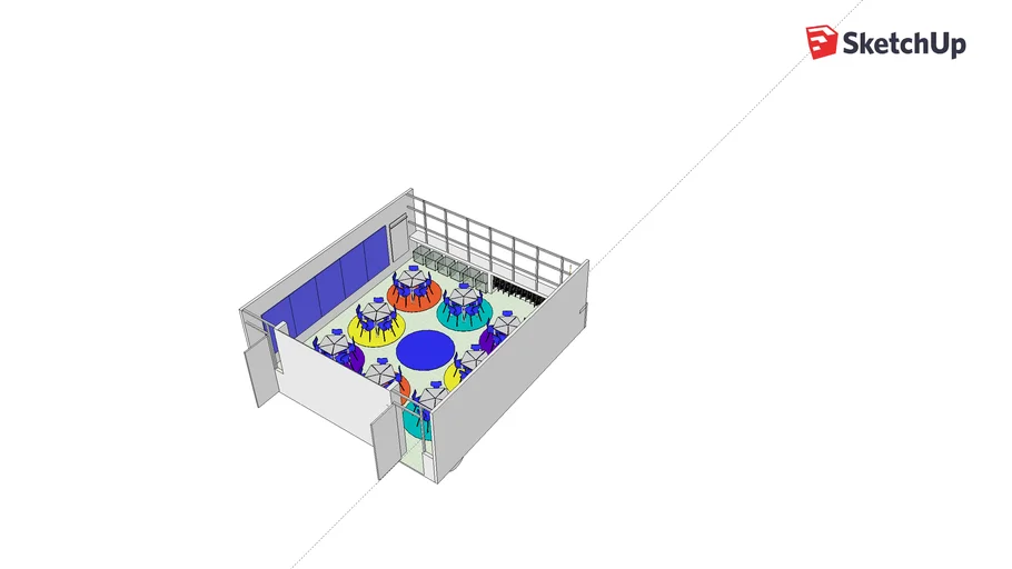 Sala de clases CSLB | 3D Warehouse