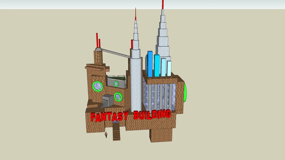 Fantasy Building | 3D Warehouse