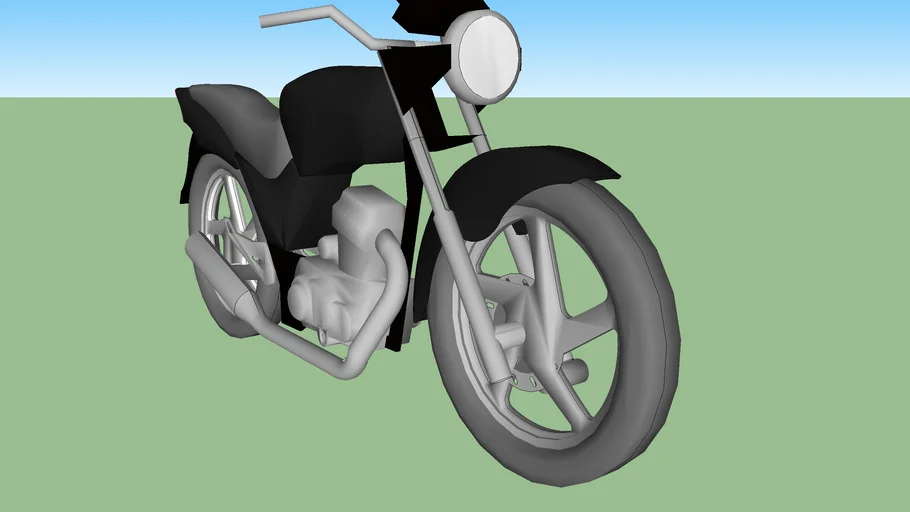 Moto scooter tipo chopper 150cc Appia | 3D Warehouse