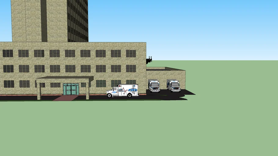 my hospital fully furnished | 3D Warehouse