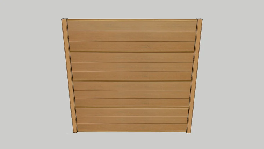 Claustra composite Silvadec | 3D Warehouse