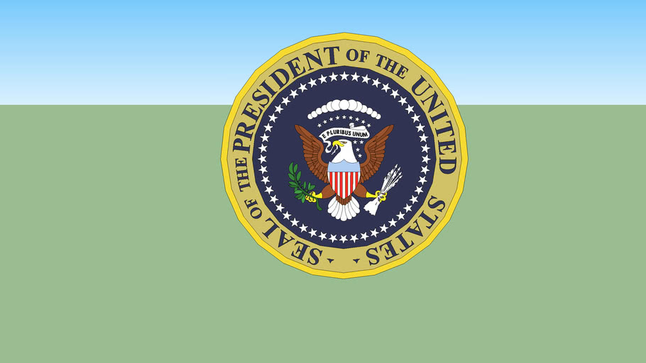 Presidential Seal 2D | 3D Warehouse