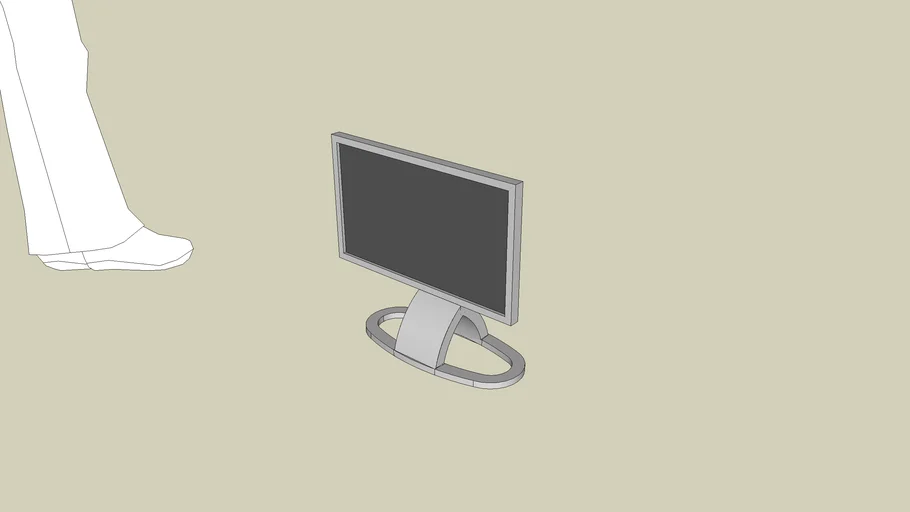 LCD-Monitor | 3D Warehouse