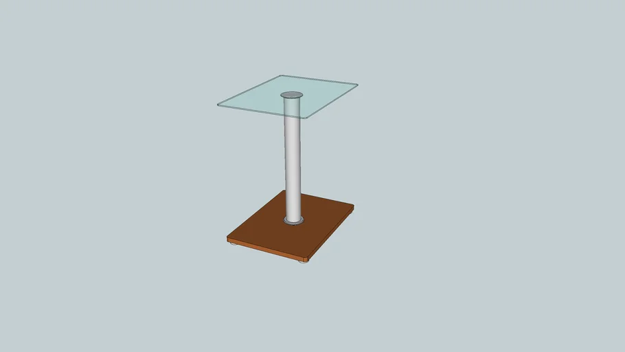 Glass table | 3D Warehouse