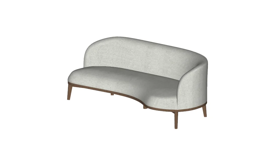 Meraki Decoration Reborn I - 3 Seater | 3D Warehouse