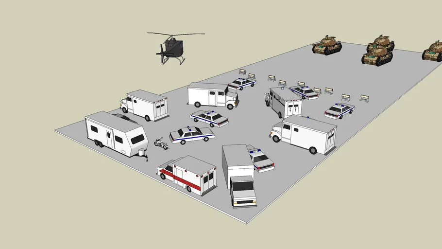 fbi vs al-qaida | 3D Warehouse