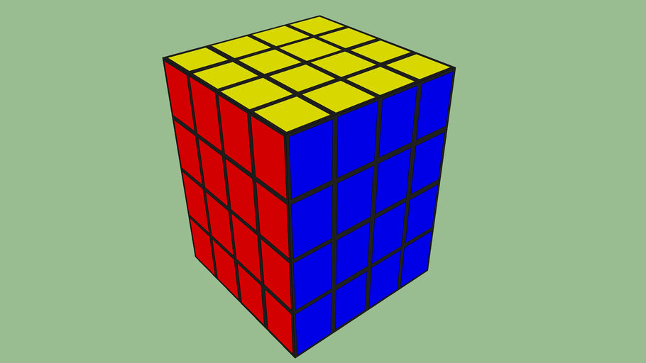 Cubo Rubik 4x4 | 3D Warehouse