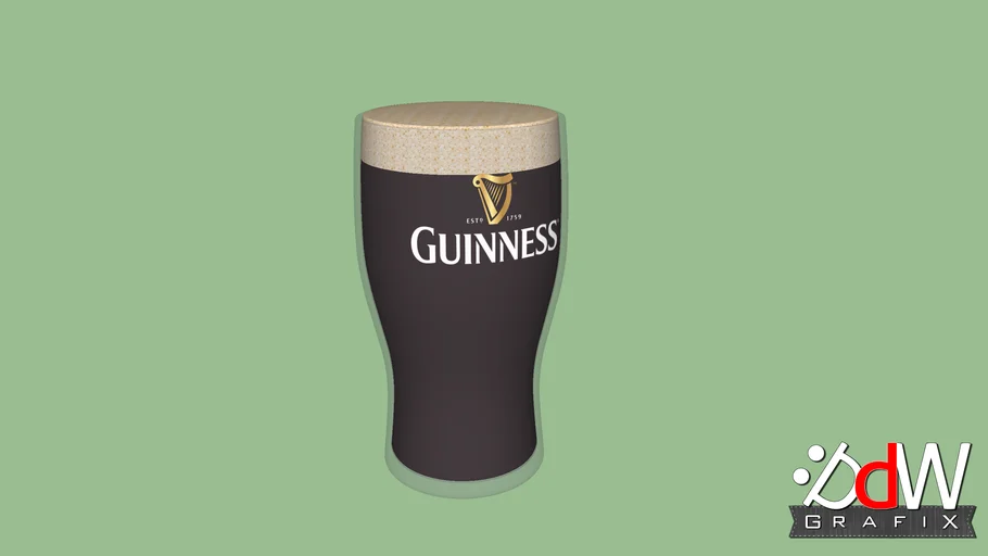 Guinness Glass | 3D Warehouse