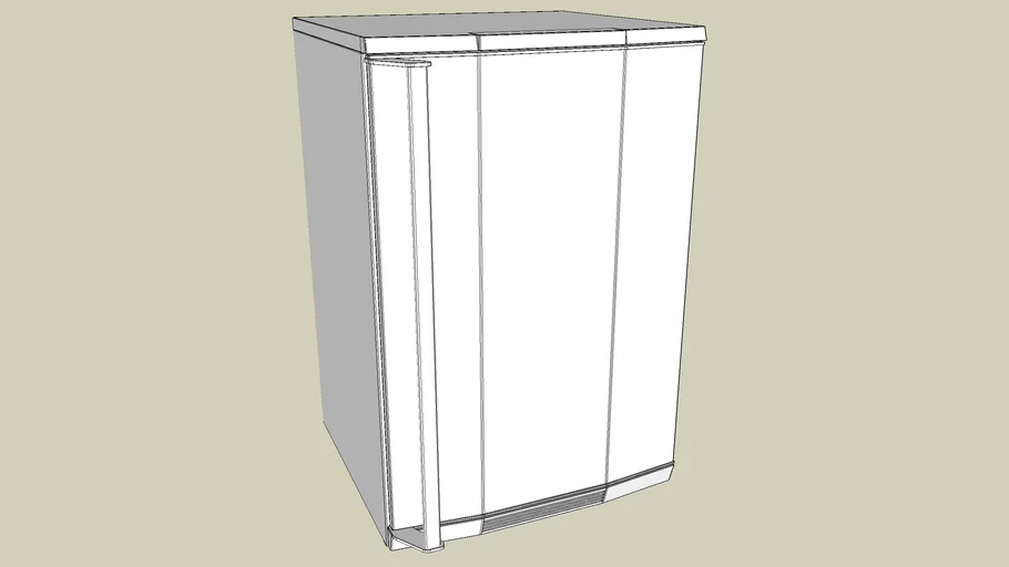 Kitchen Fridge half size right (Non-ABB CRS) | 3D Warehouse