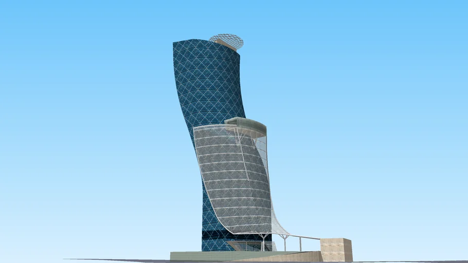 Capital Gate | 3D Warehouse