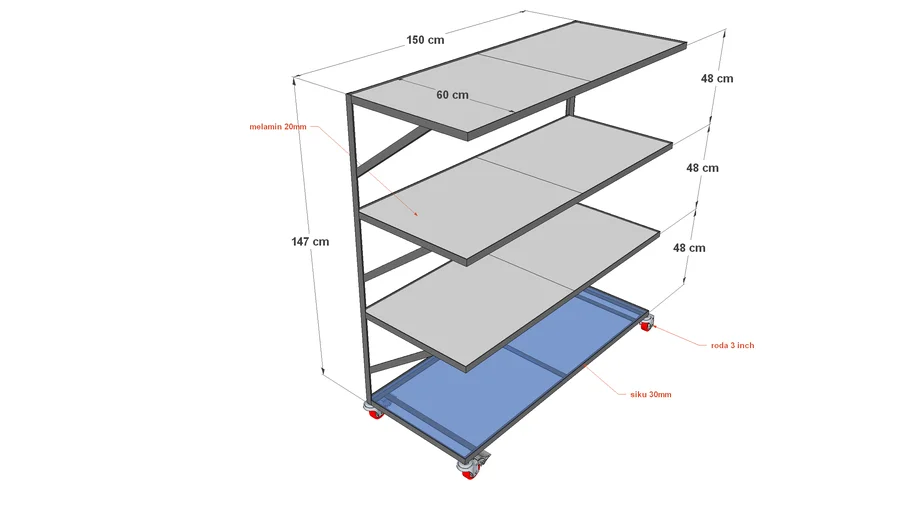 TROLI TAS (MODIF SIKU) | 3D Warehouse