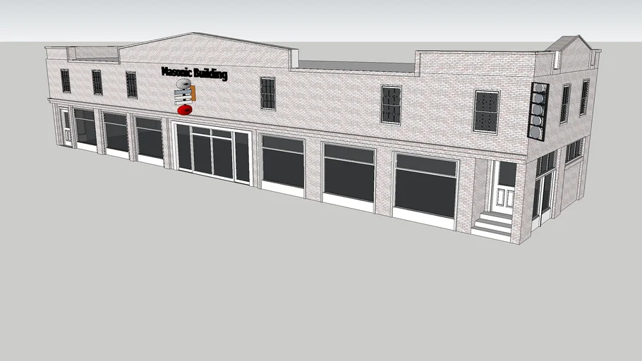 Masonic Building - Union City, Tennessee | 3D Warehouse