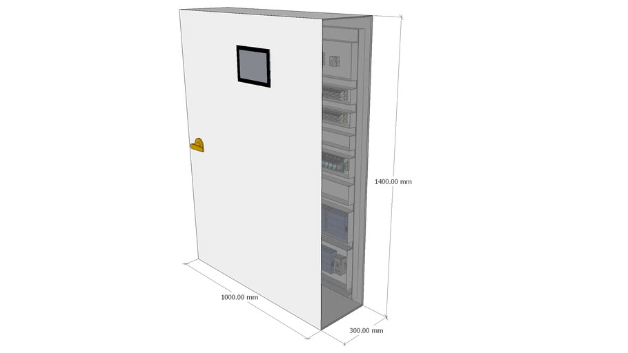 Distech Controls Eclypse Dgp Panel | 3D Warehouse