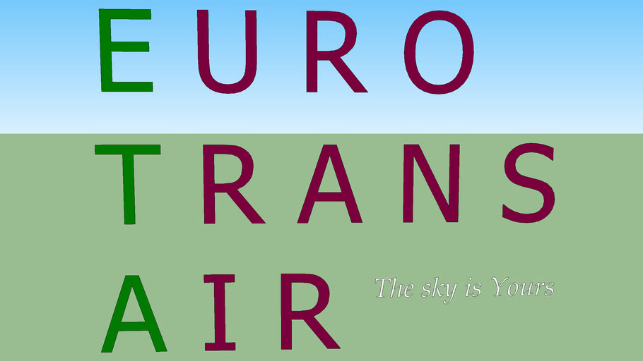 Euro Trans Air Logo (fictional) | 3D Warehouse