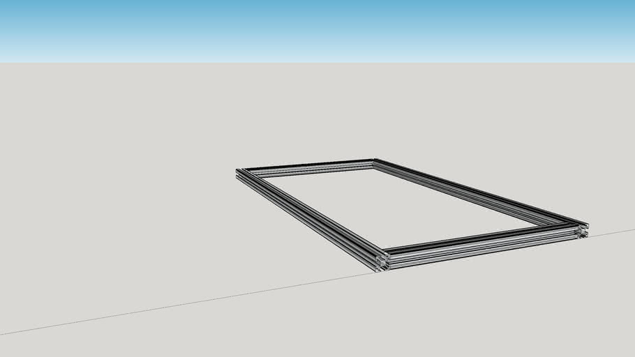 aluminum profile 2020 | 3D Warehouse