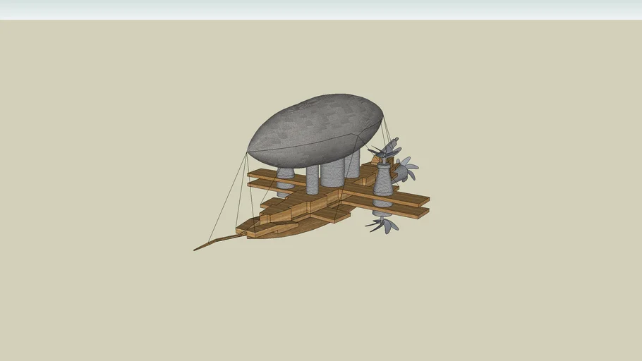 Leviathan Class Airship (Textured) | 3D Warehouse