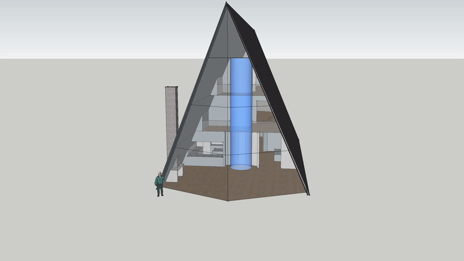 A-Frame House | 3D Warehouse