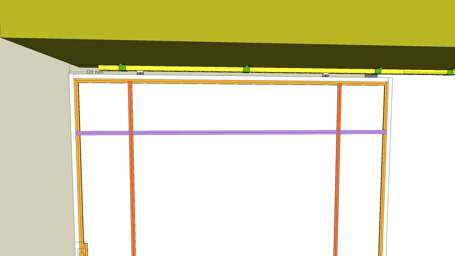 Schiebetür Multiplex | 3D Warehouse