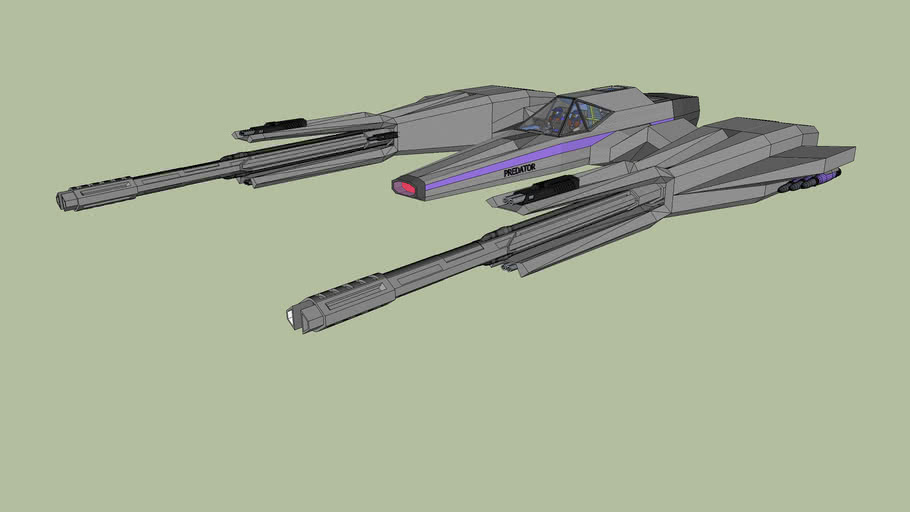 X351 Predator - fighter | 3D Warehouse