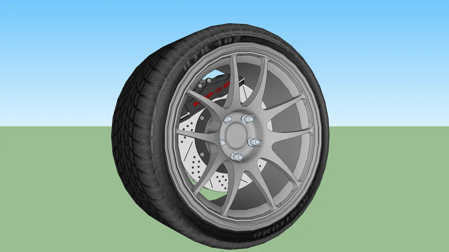 Drift Wheels | 3D Warehouse