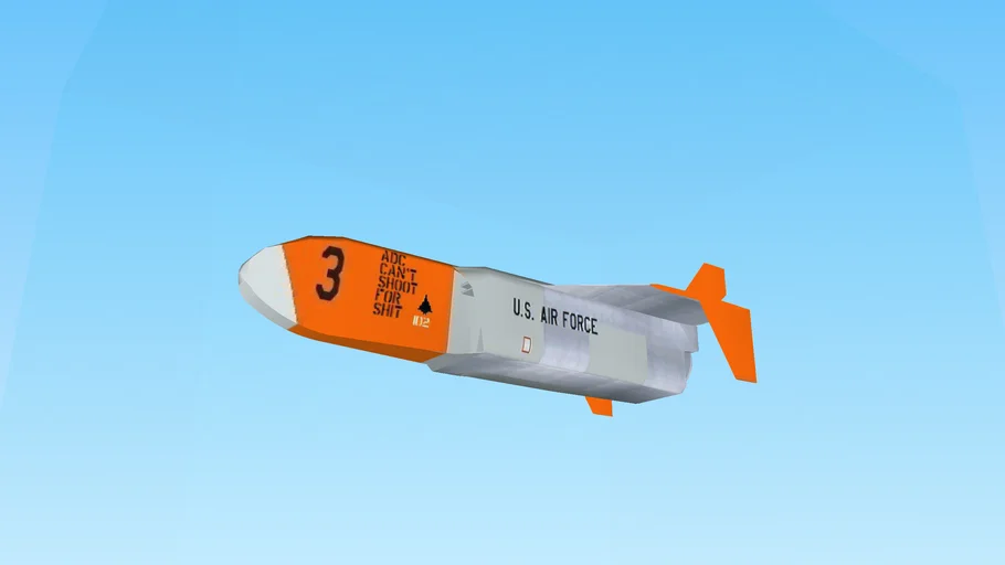 ADM-20A Quail and the box it came in | 3D Warehouse