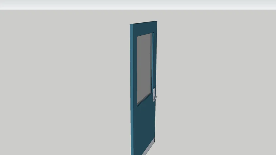 LHS blue door | 3D Warehouse