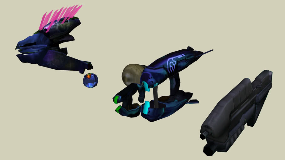 halo weapons | 3D Warehouse
