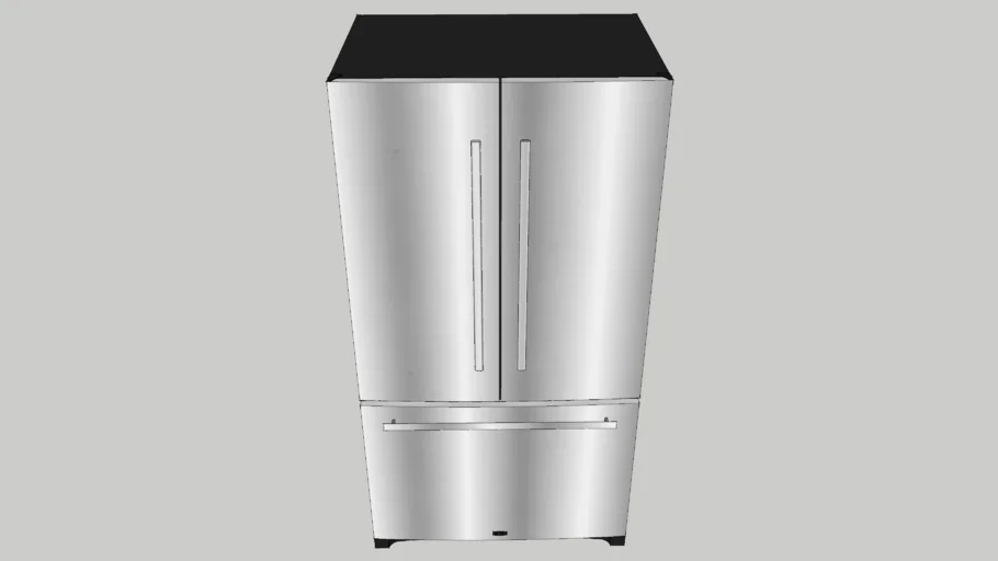 Standard size kitchen Refridgerator | 3D Warehouse