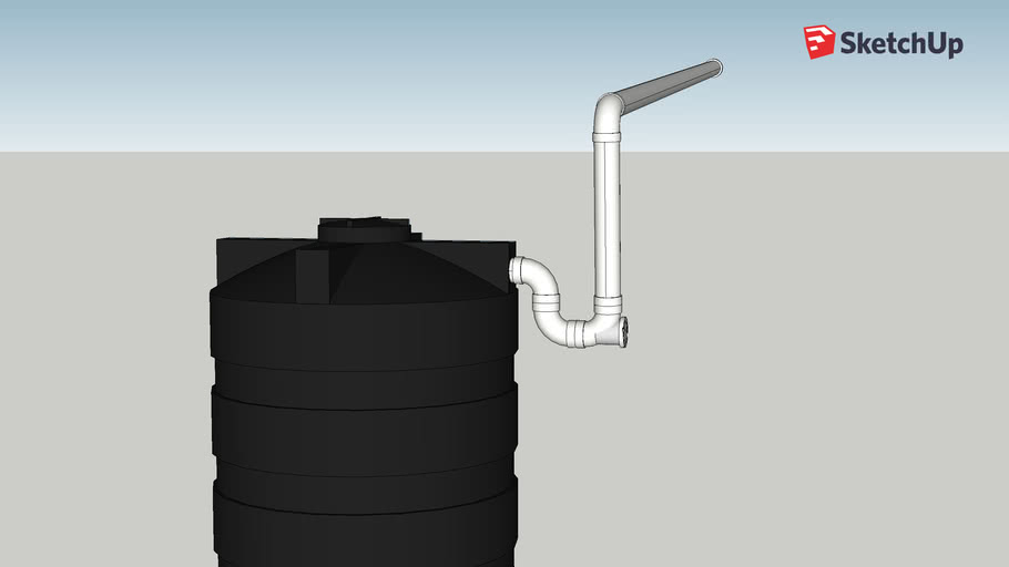 Bangladesh - Rainwater catchment + tank + filter | 3D Warehouse