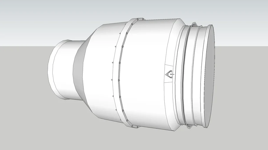 Heavy project, TPE331 turboshaft engine depiction | 3D Warehouse