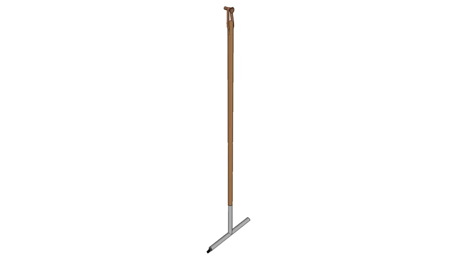 Broom 40cm Silver RiZZ | 3D Warehouse