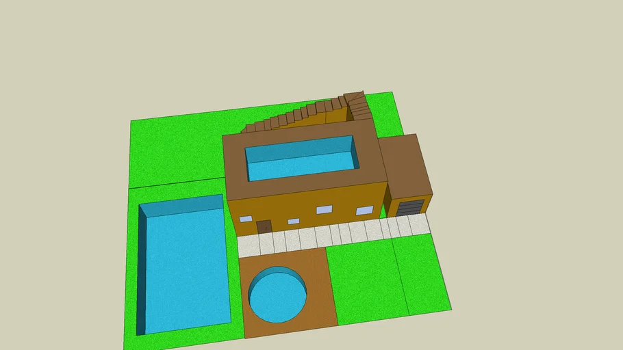 Pool House | 3D Warehouse