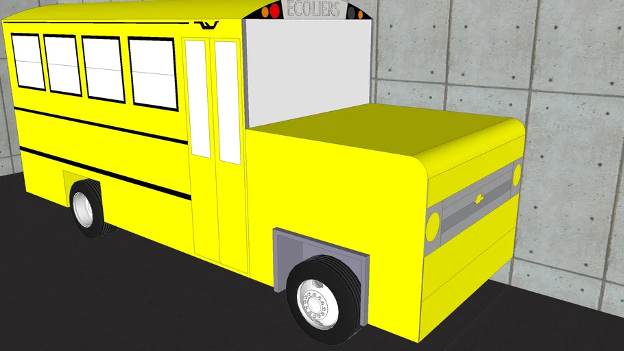 Chevrolet school bus | 3D Warehouse