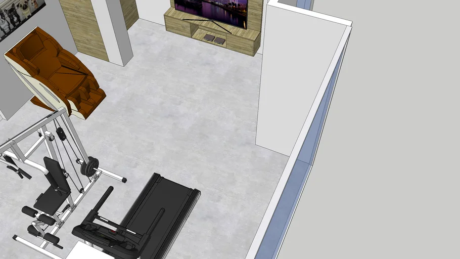 gym cabinet | 3D Warehouse