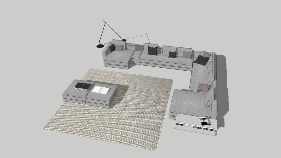 Sofa Set Collection | 3D Warehouse