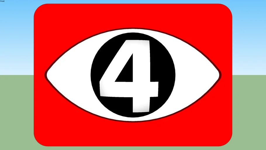 Canal 4 SV logo | 3D Warehouse