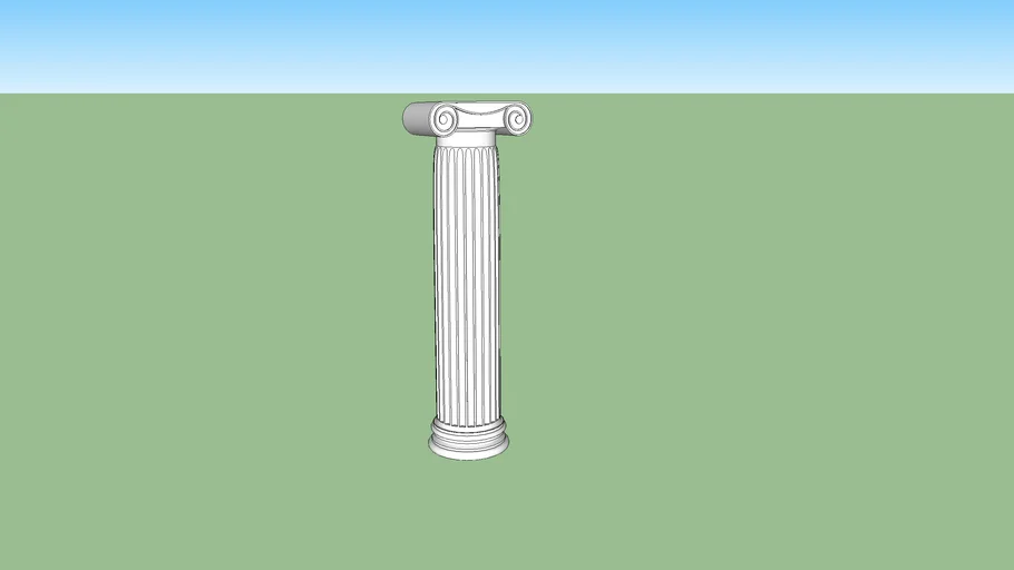windsor3dprinting_Ionic_Column | 3D Warehouse