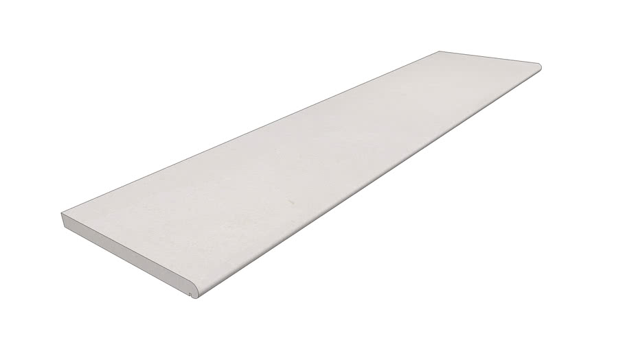 Beige Sandstone Step 2000 x 500 x 40 mm Bullnose Edge With Drip Groove ...
