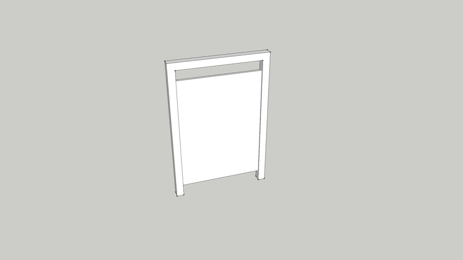 Super Simple Partition Door | 3D Warehouse